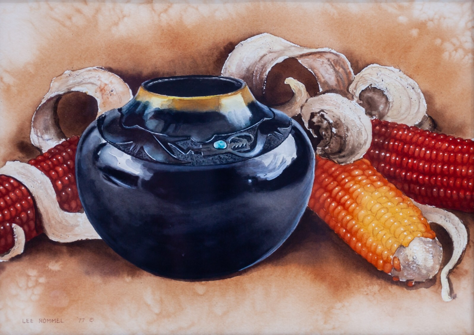 Lee Rommel | Santo Domingo Pottery (1977) | MutualArt