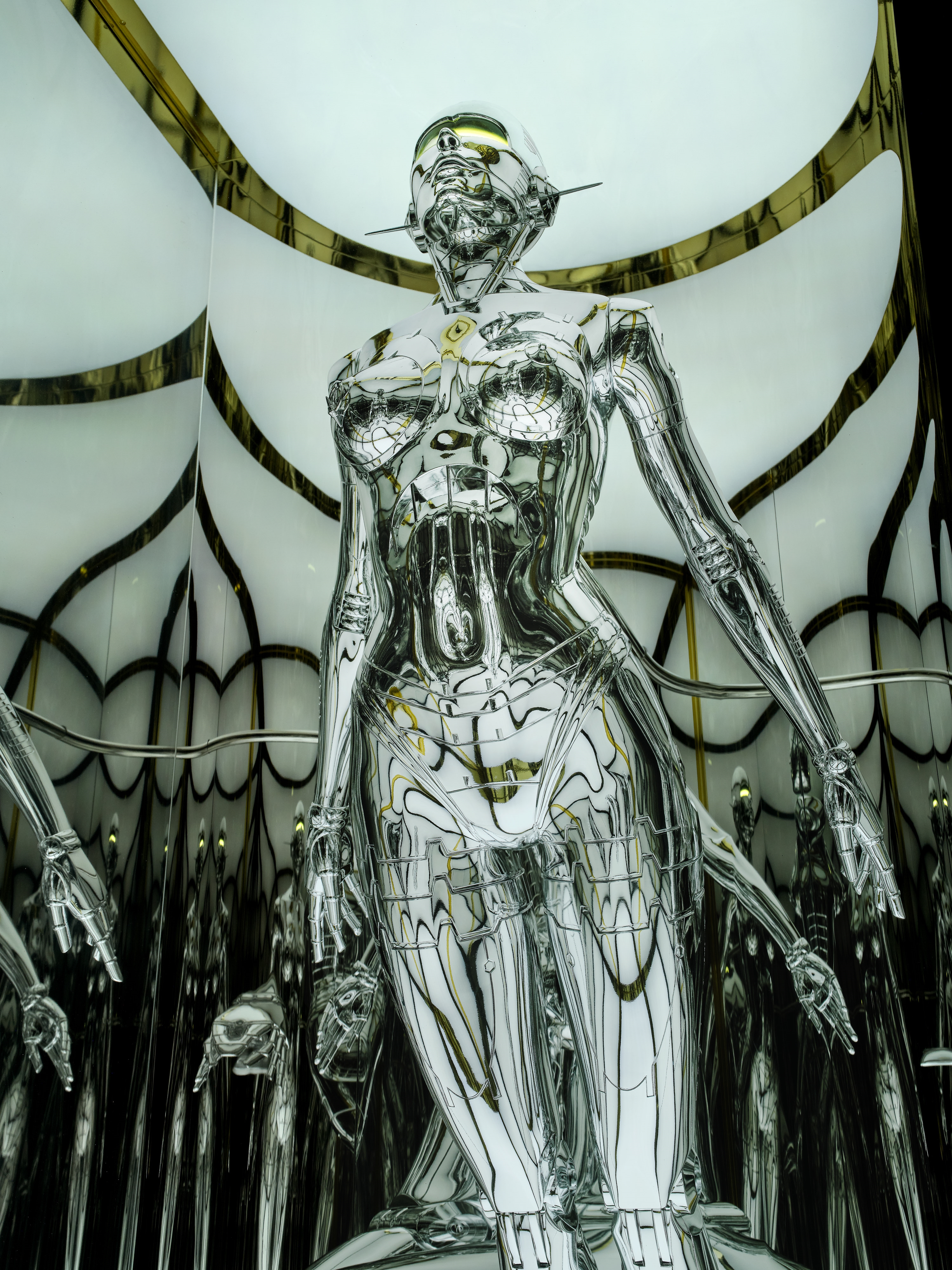 Hajime Sorayama Untitledsexy Robot Type Ii Floating 2022 Mutualart 9479