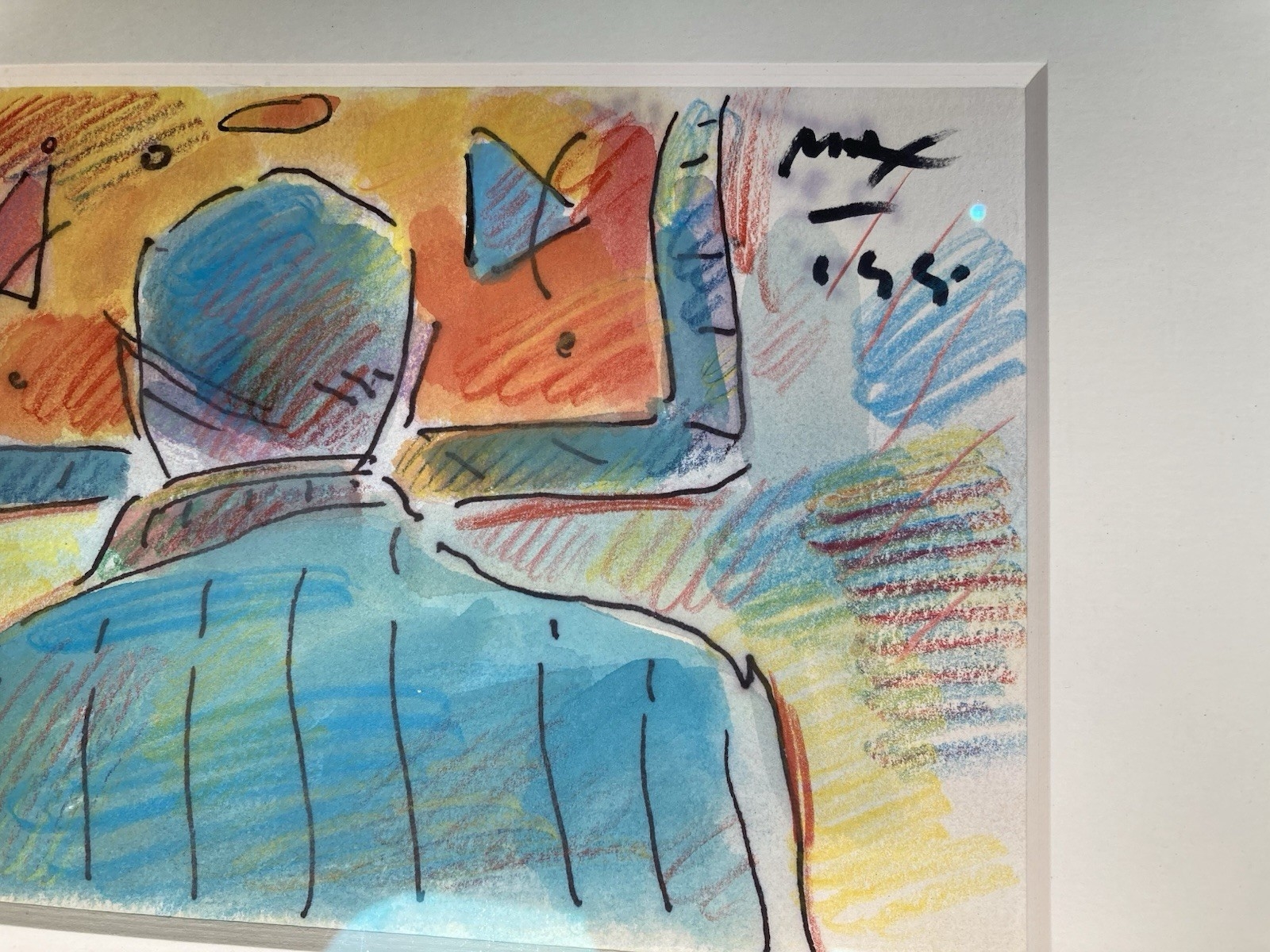 Peter Max | Peter Max Original Acrylic 1999 Signed And Framed In Museum ...