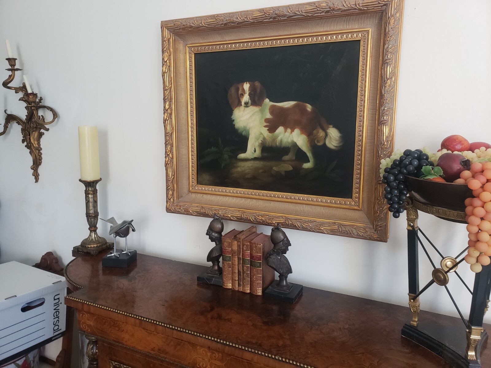 Stephen Taylor | Cavalier King Charles spaniel Oil On Canvas Painting ...