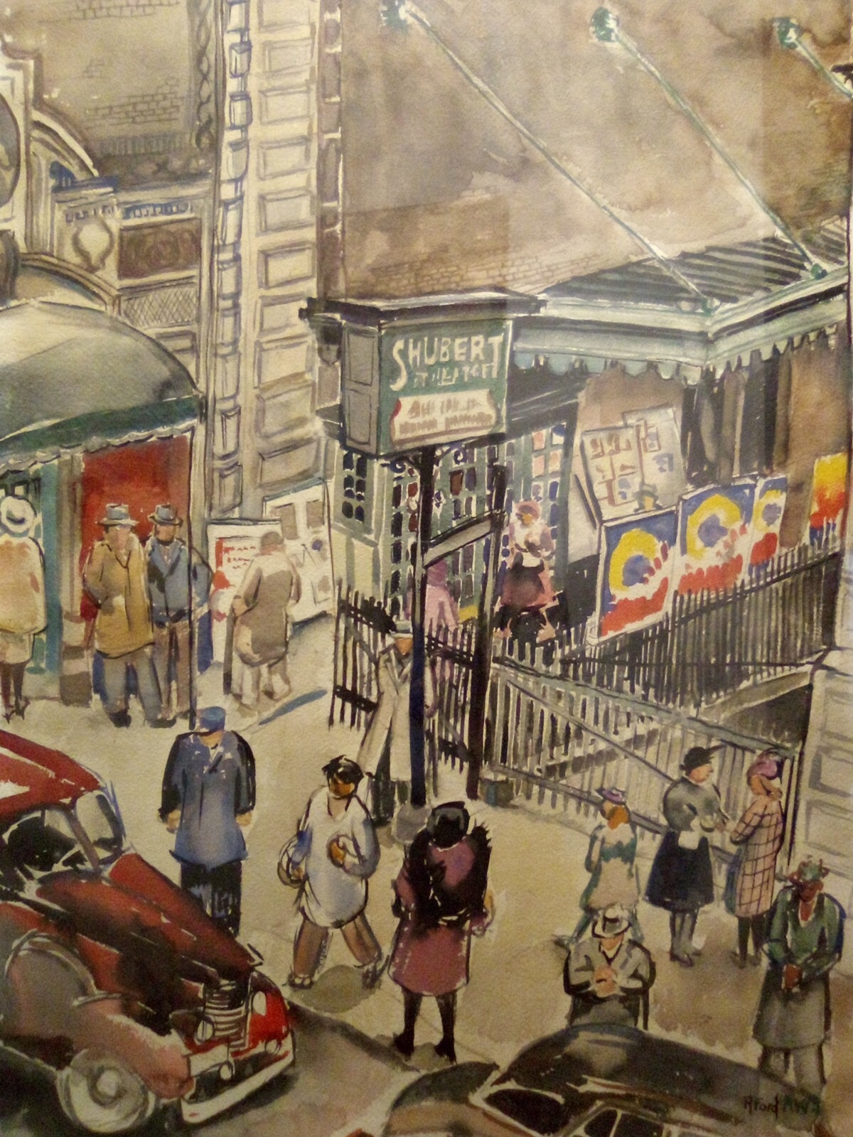 Ruth Van Sickle Ford | Shubert Theatre (1950) | MutualArt