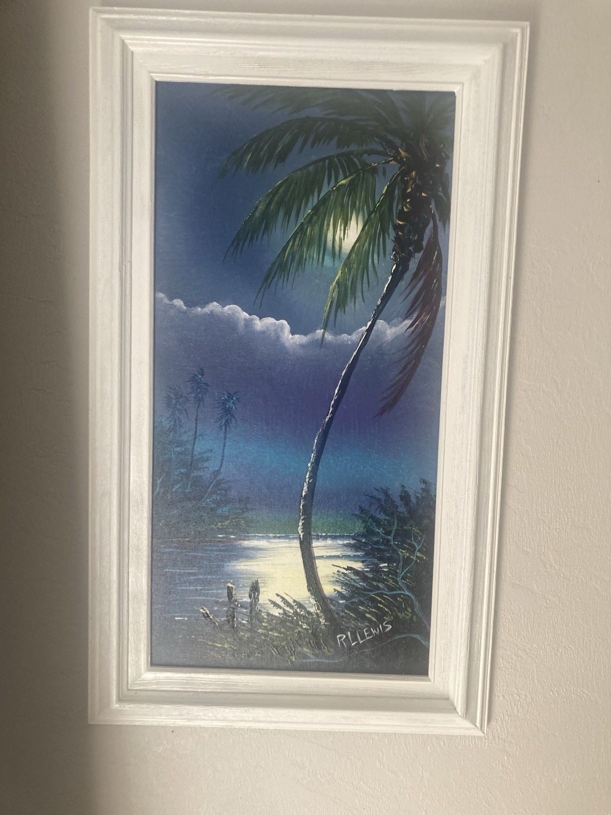 Robert Lewis | Moonlit FLORIDA EVERGLADES | MutualArt