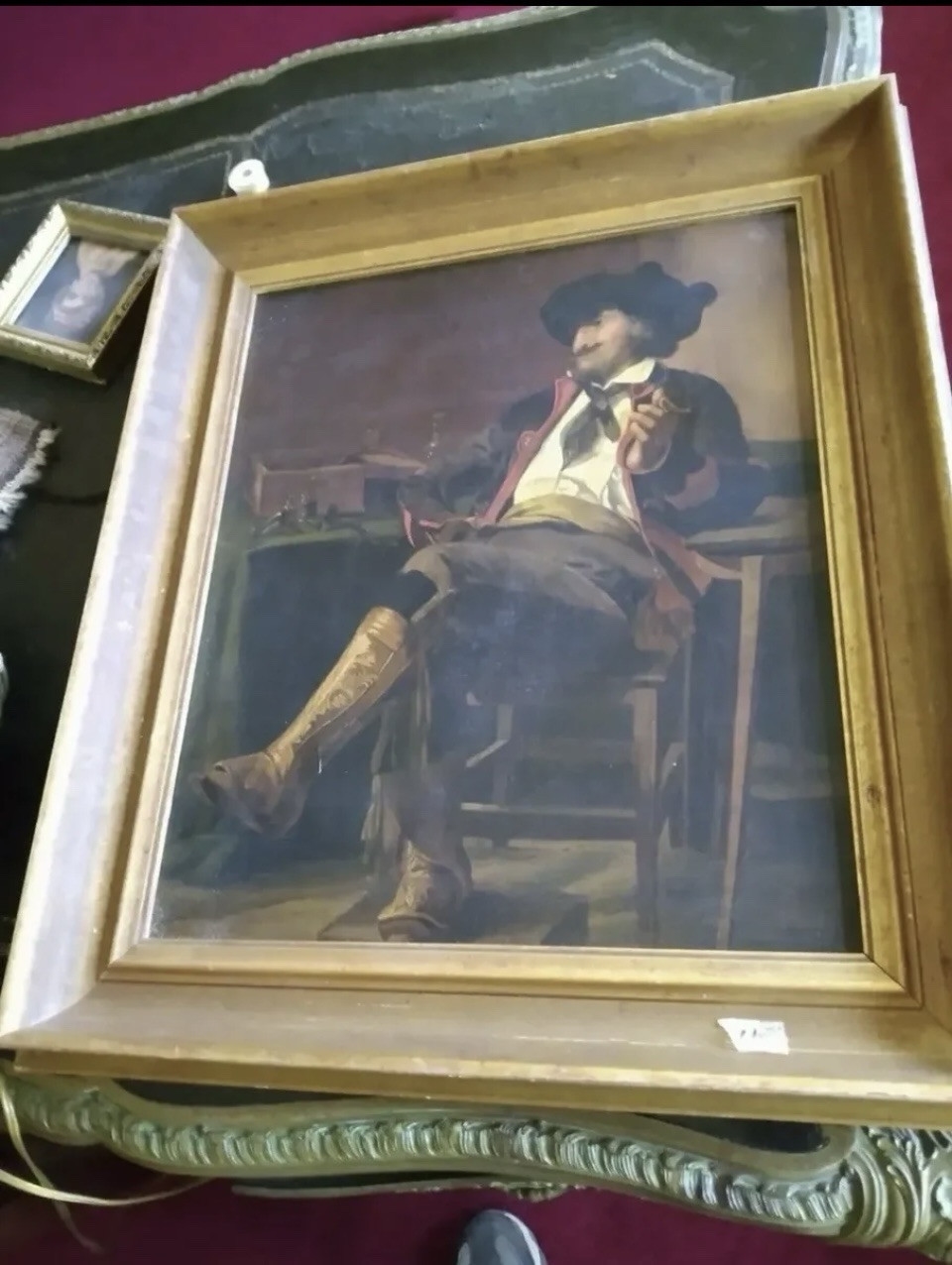 François Bonvin | Self Portrait As, “Cavilear” (1817) | MutualArt