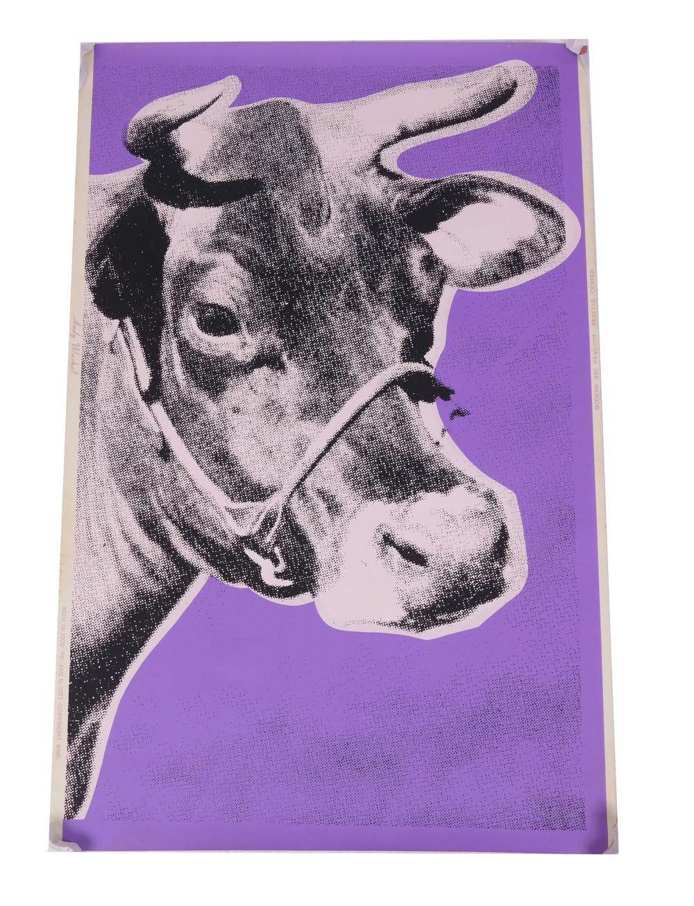 Andy Warhol | Cow | MutualArt