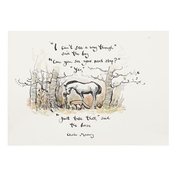 Charlie Mackesy | Your next step | MutualArt