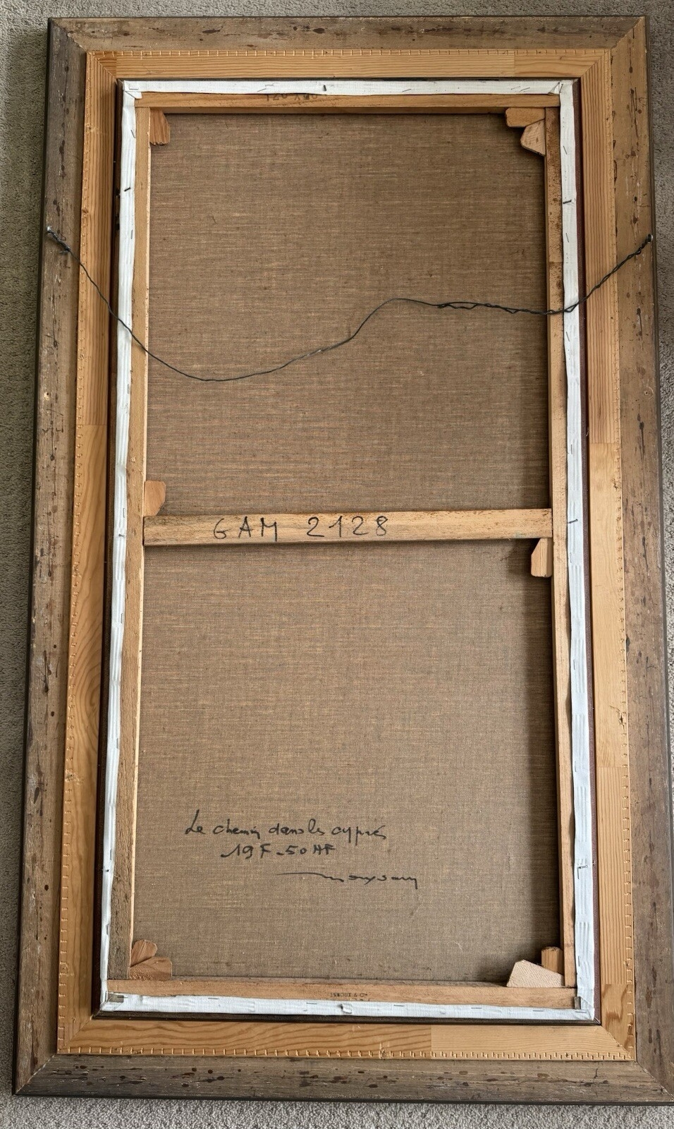 Max Savy | The Path on the Cypress (1970) | MutualArt
