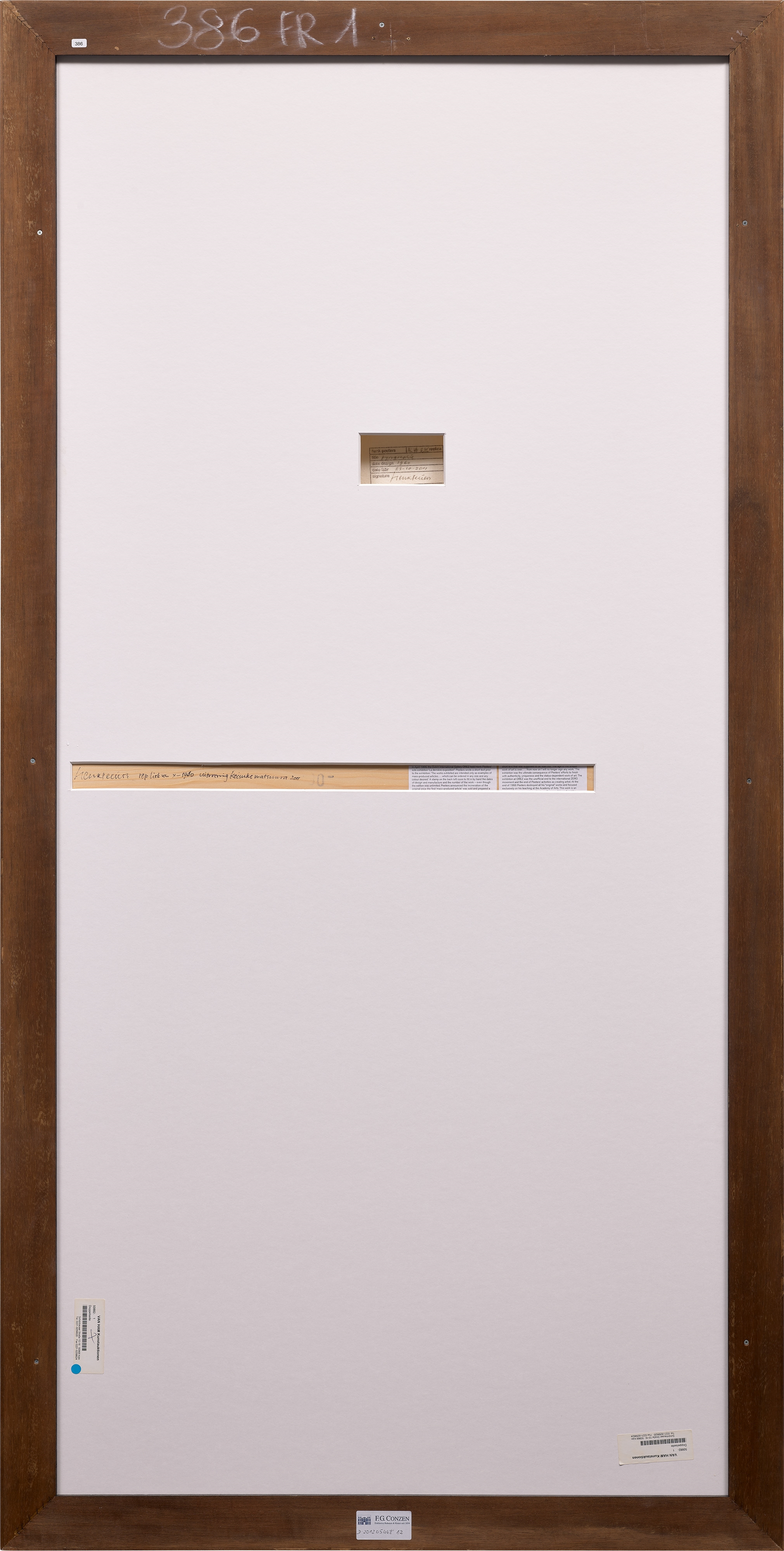 Henk Peeters | 60-02 Pyrography (reconstruction 2011 | MutualArt