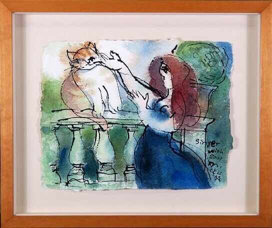 Michael Leu | Singer with Baby (1994) | MutualArt