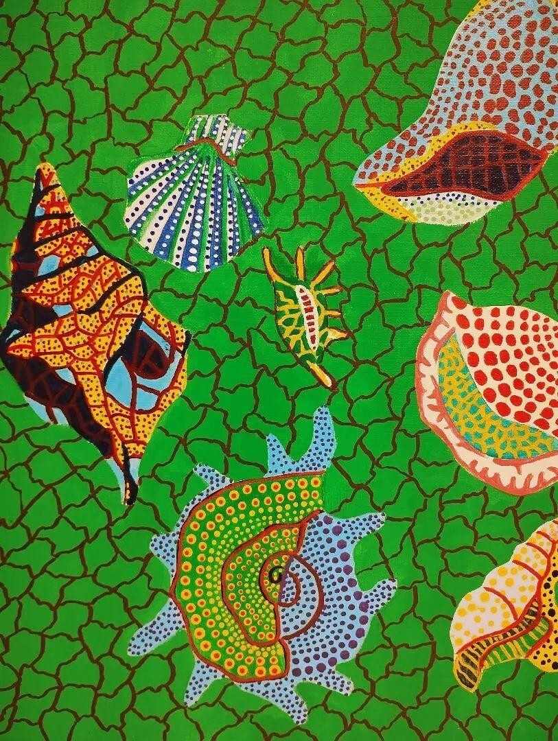 Yayoi Kusama | shellfish (2021 - 2025) | MutualArt