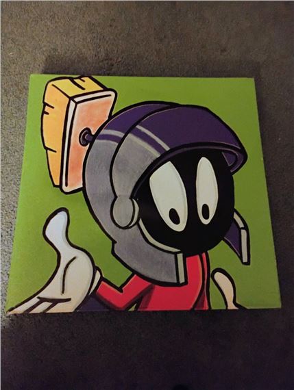 Steve Kaufman | Marvin The Martian Art (2004) | MutualArt