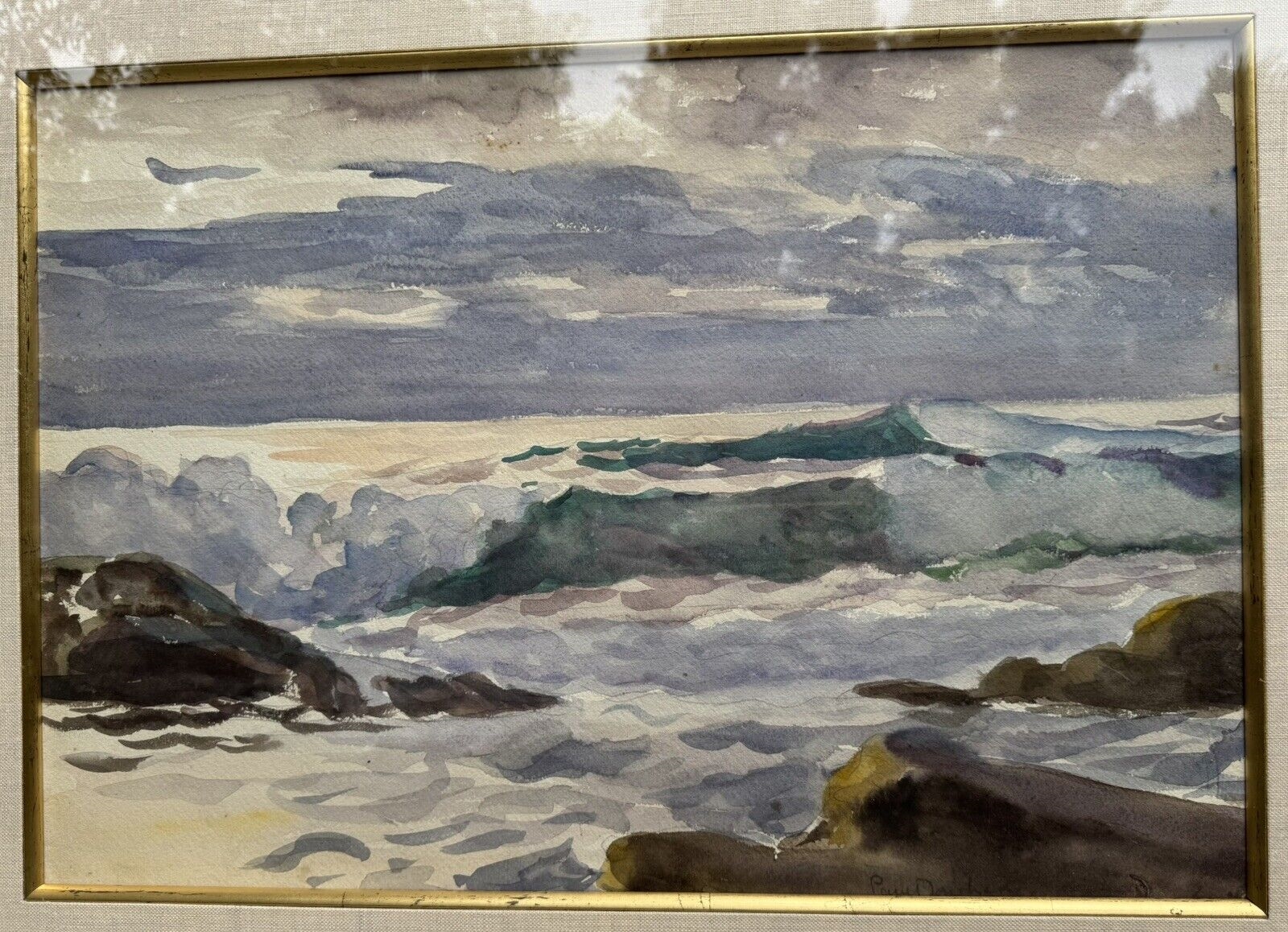 Paul Dougherty | Sea - After The Storm (Circa 1910) | MutualArt