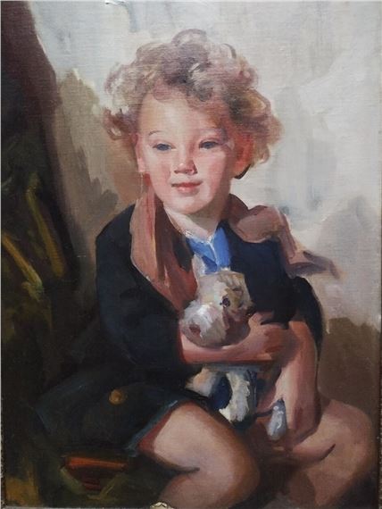 Wayman Elbridge Adams | Portrait John (1933) | MutualArt