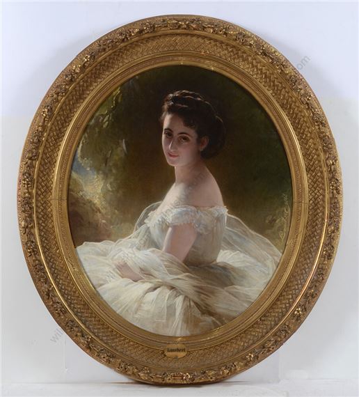 Richard Lauchert | Portrait of Princess Marie Luise von Hohenzollern ...