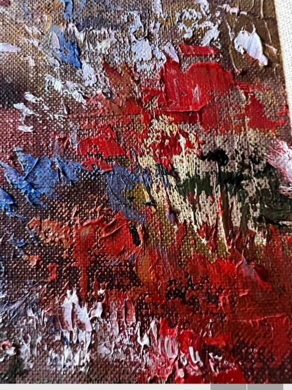 Sandu Liberman | ORIGINAL VINTAGE SANDU LIBERMAN PAINTING! Romanian ...