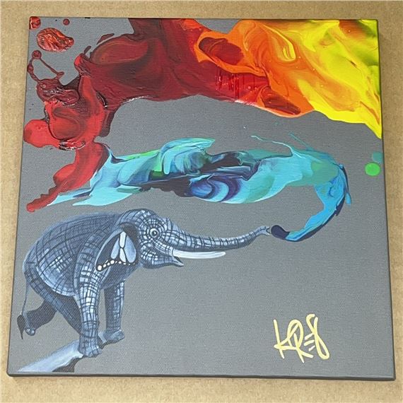 Kevin Vigil | ELEPHANT IN THE ROOM (2024) | MutualArt