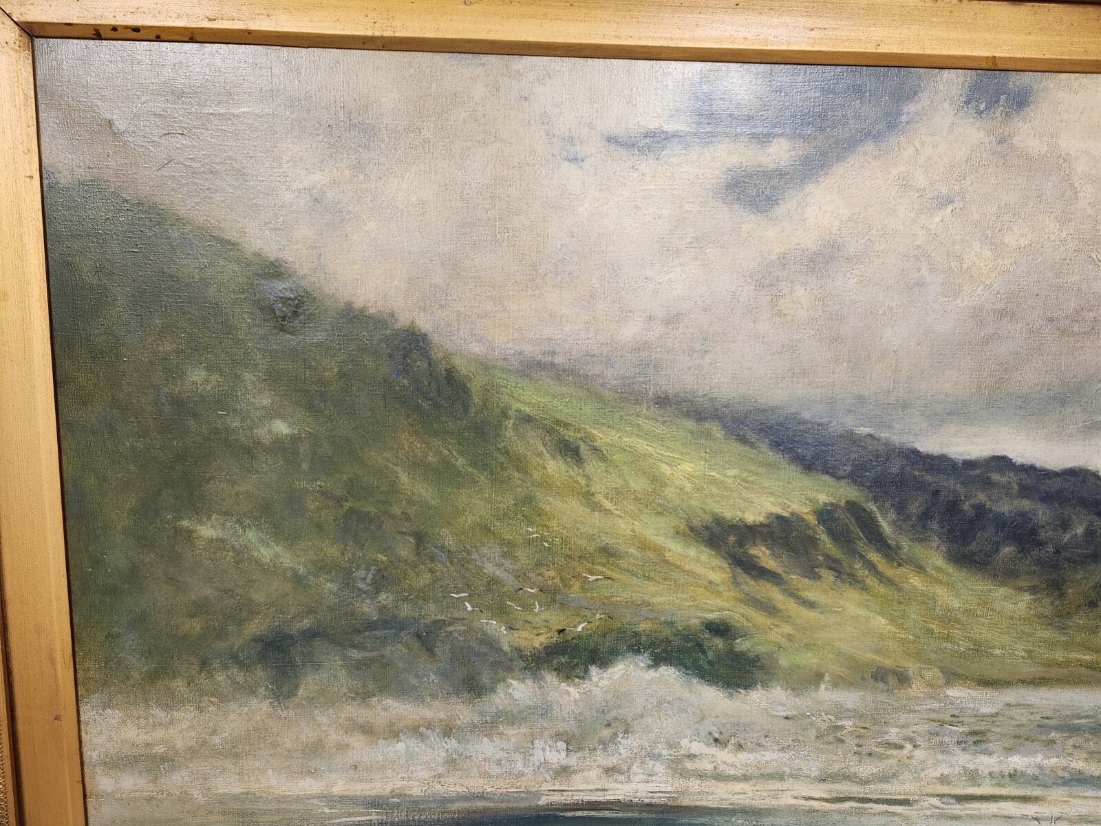 Paul Jacob Naftel | LARGE ANTIQUE 1881 PAUL JACOB NAFTEL ORIGINAL OIL ...