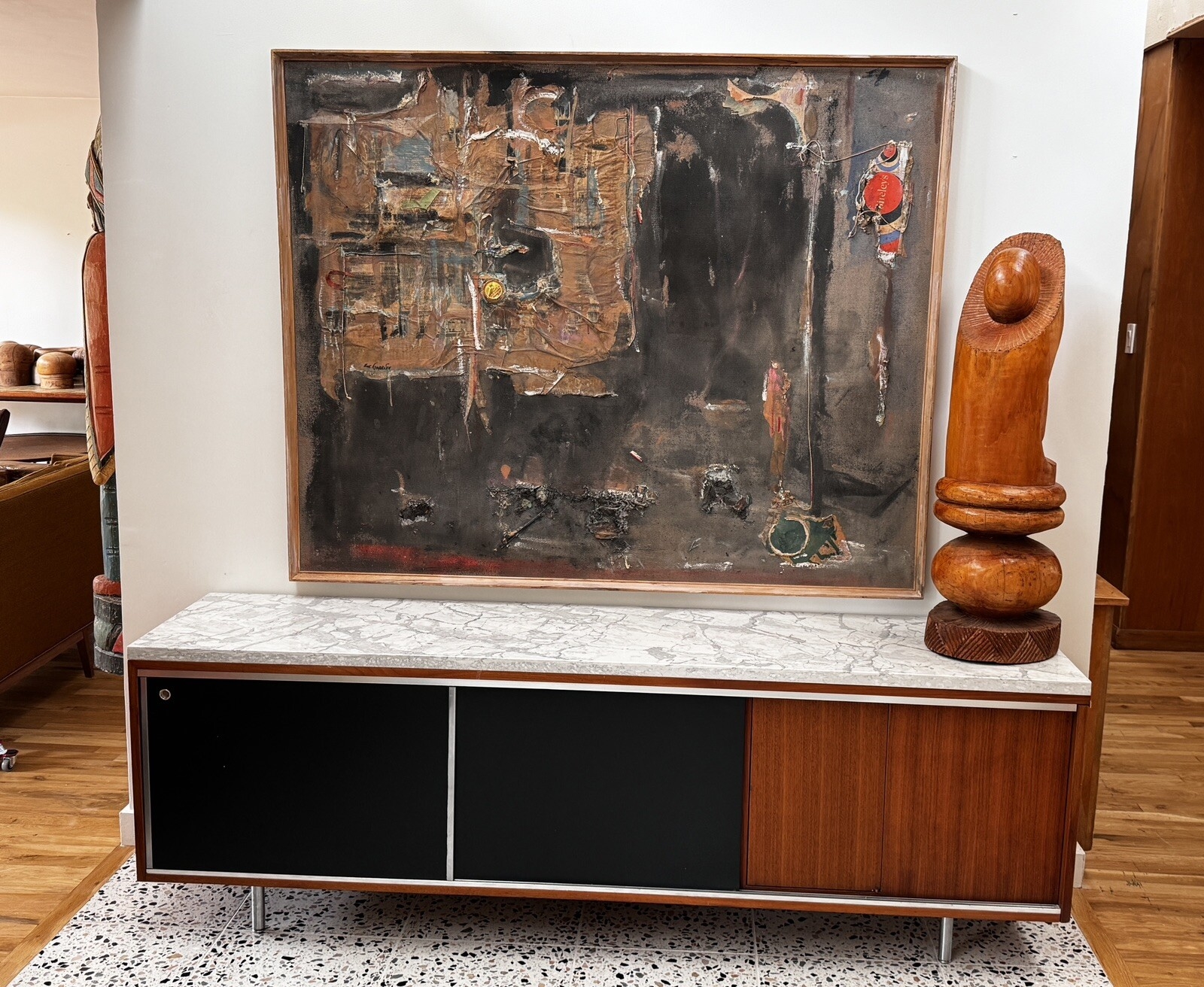 Eve Garrison | 1961 Eve Garrison Listed Chicago Artist Art Mixed Media ...