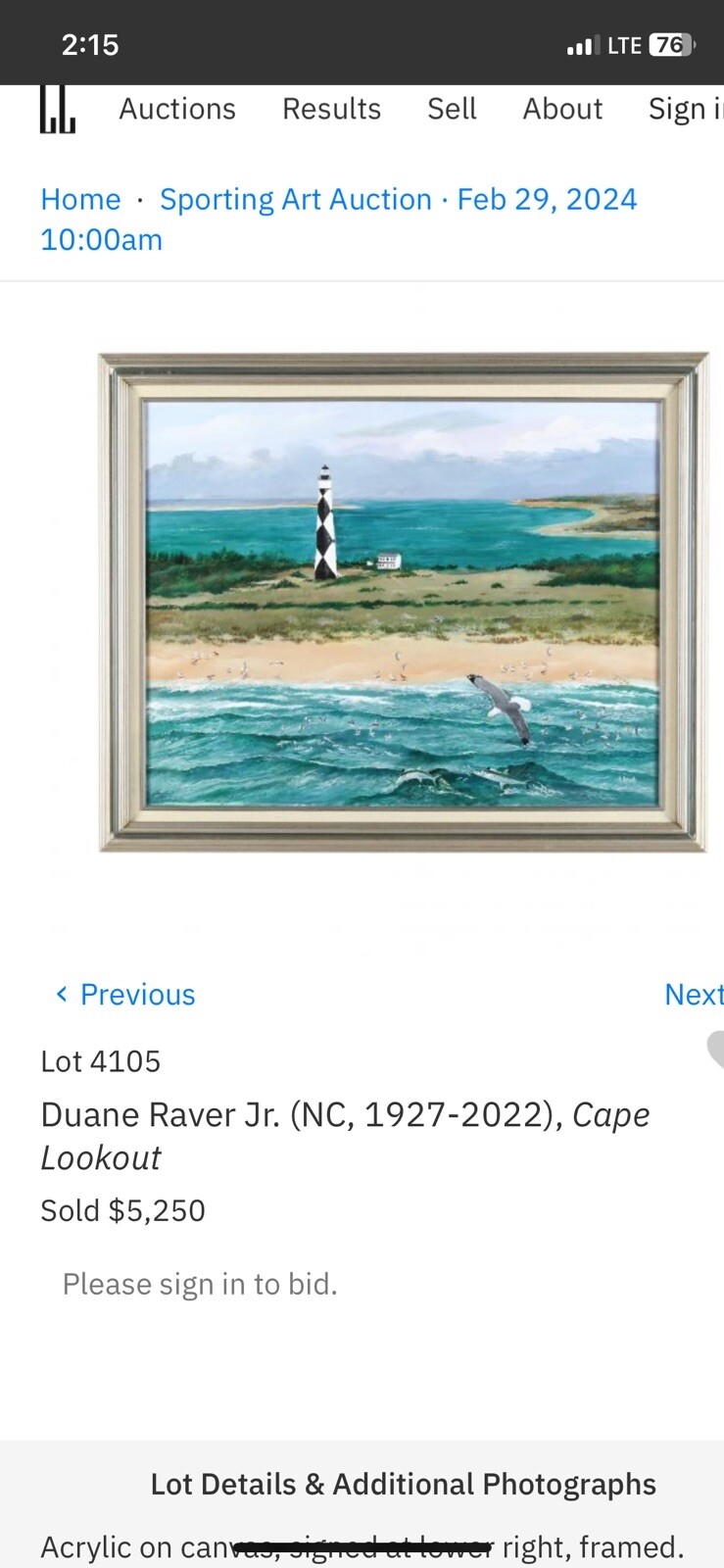 Duane Raver, Jr. | Snow Geese (1970s) | MutualArt