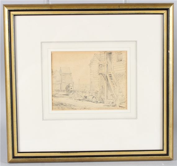 Edward William Cooke | Near the fish market Hastings | MutualArt