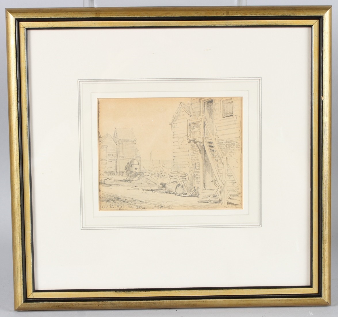 Edward William Cooke | Near the fish market Hastings | MutualArt