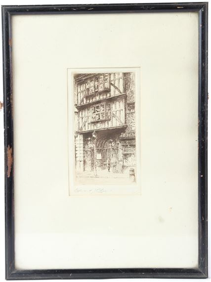 Edward J. Cherry | St Bartholomew's Gateway, London | MutualArt