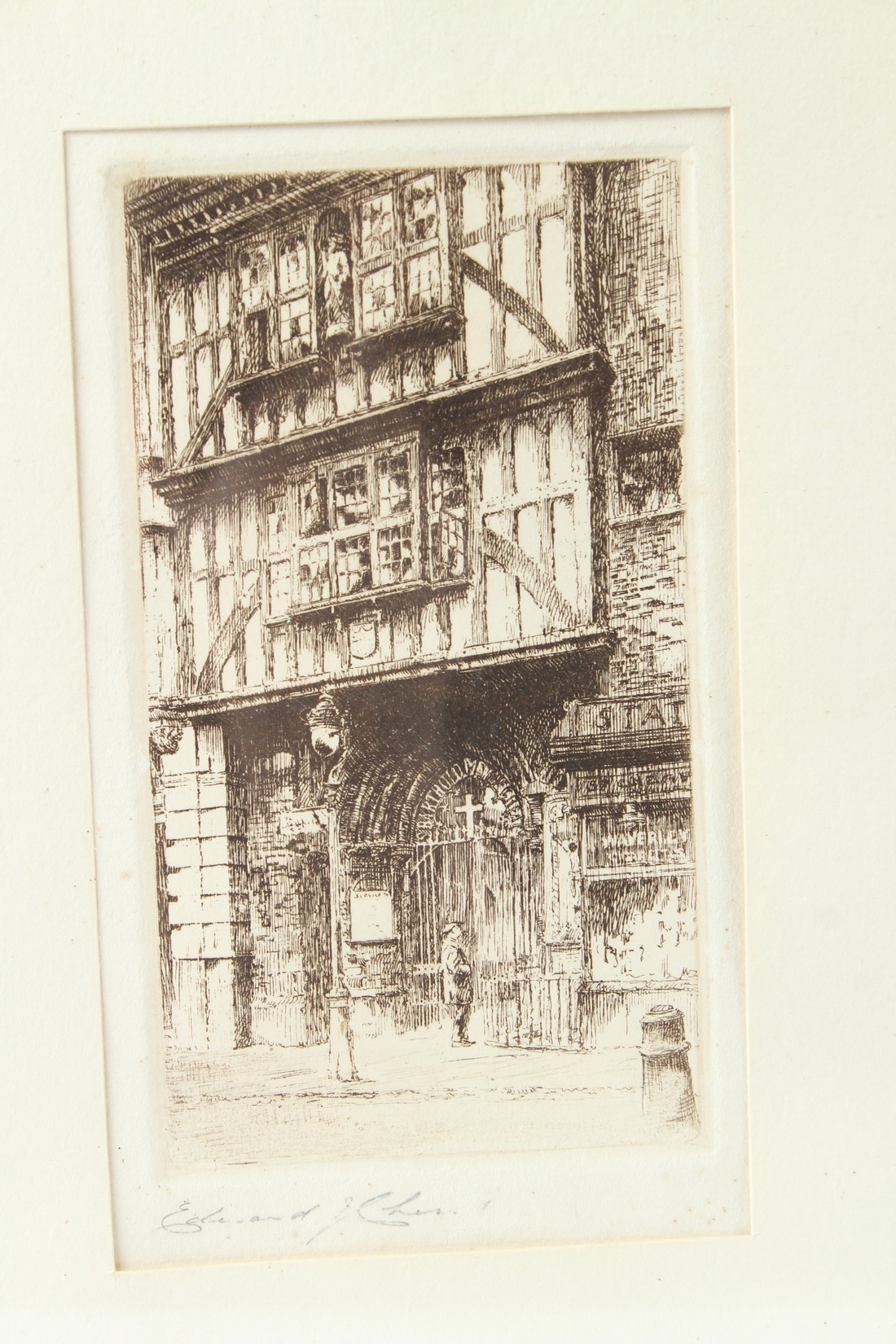 Edward J. Cherry | St Bartholomew's Gateway, London | MutualArt