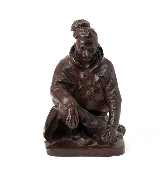 Christian Eriksson | Sittande lapp (1909) | MutualArt