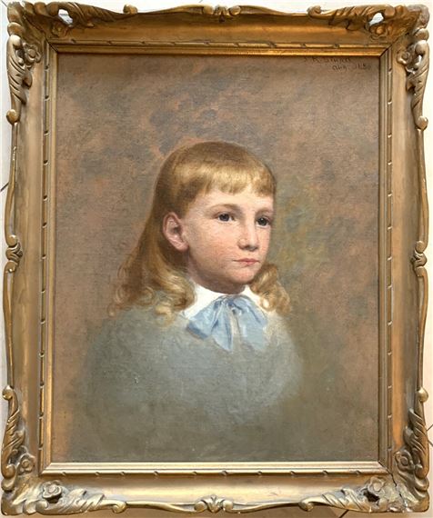 James Reeve Stuart | Original Antique 1886 James Reeve Stuart Oil ...