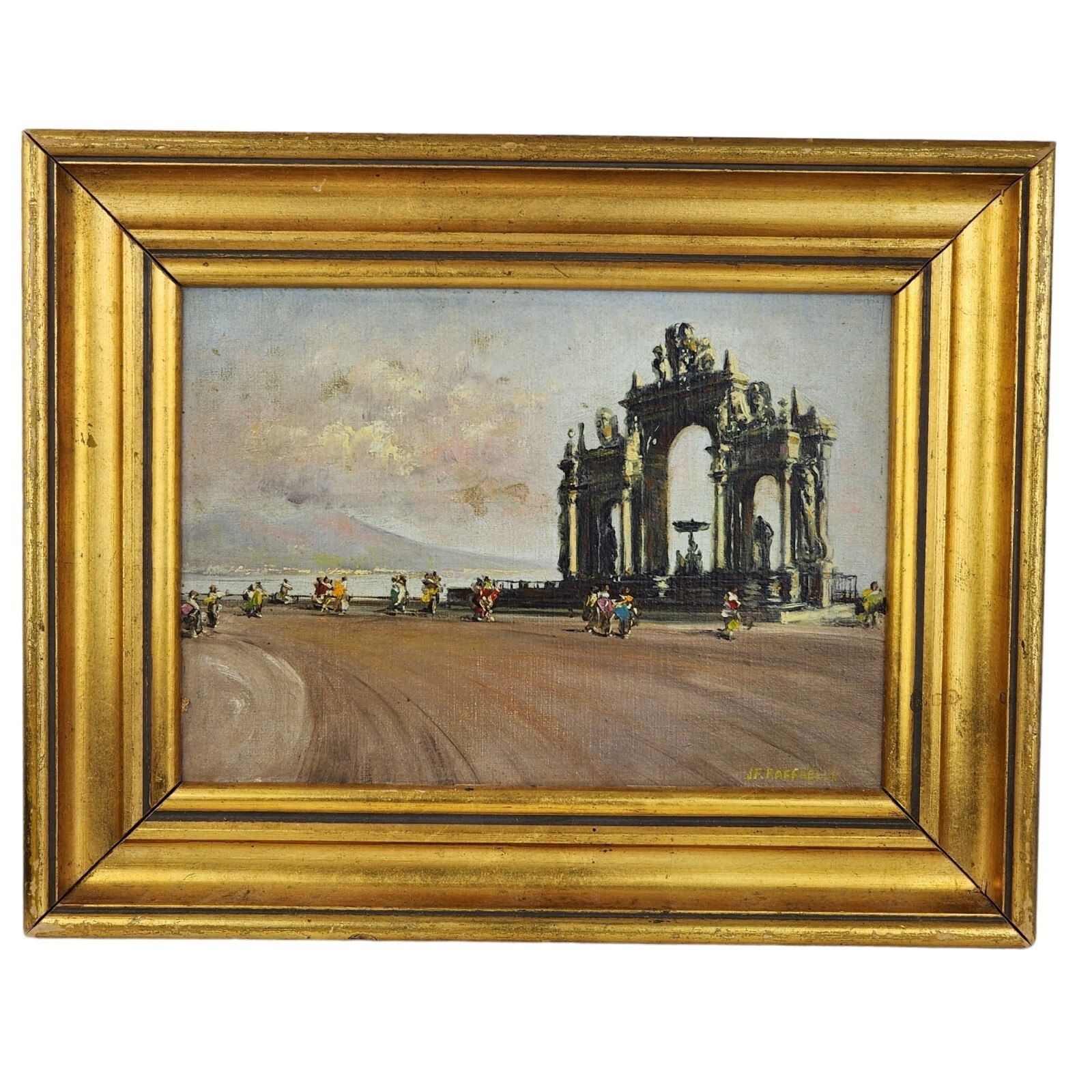 Jean-François Raffaëlli | The-Arc-de-Triomphe Painting | MutualArt