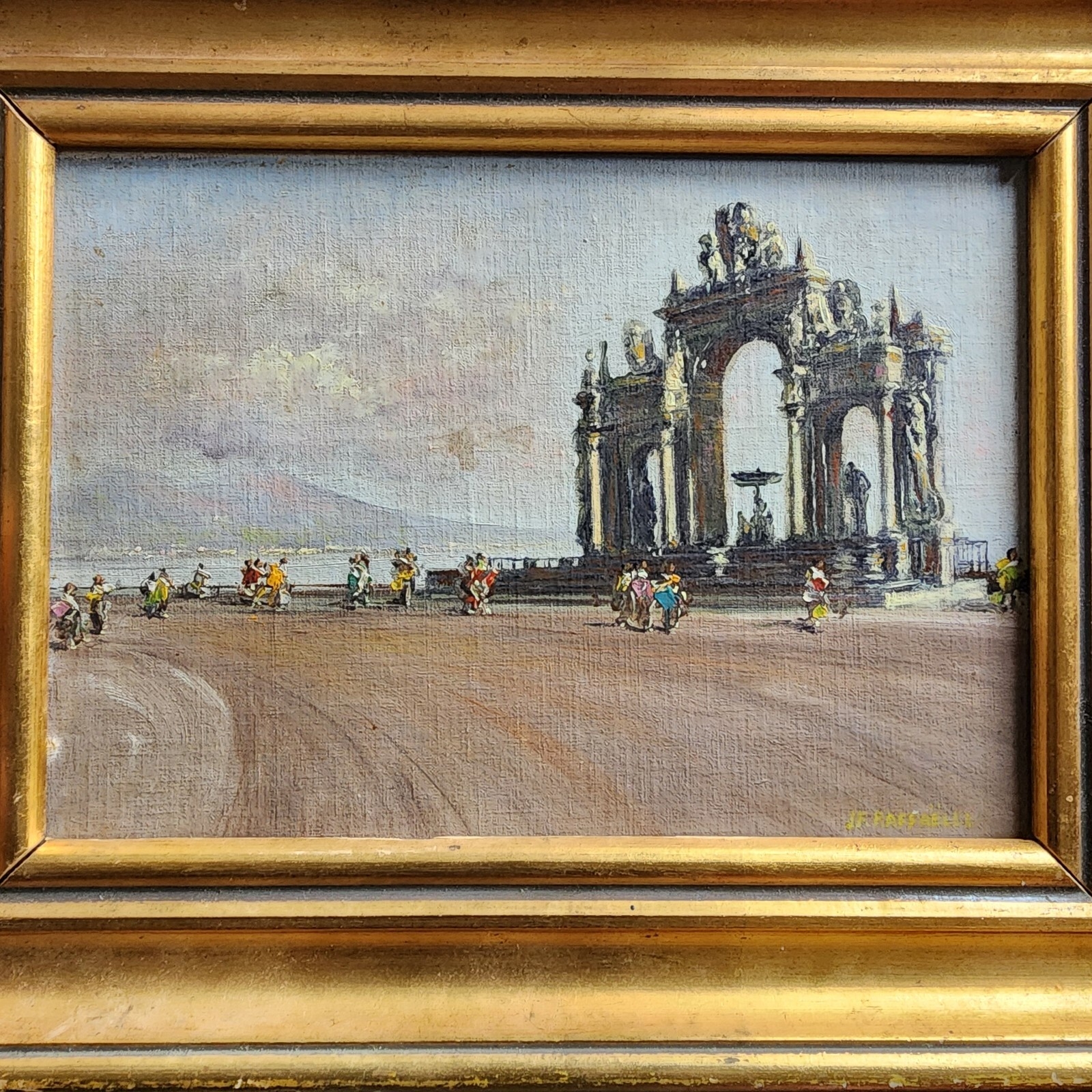 Jean-François Raffaëlli | The-Arc-de-Triomphe Painting | MutualArt