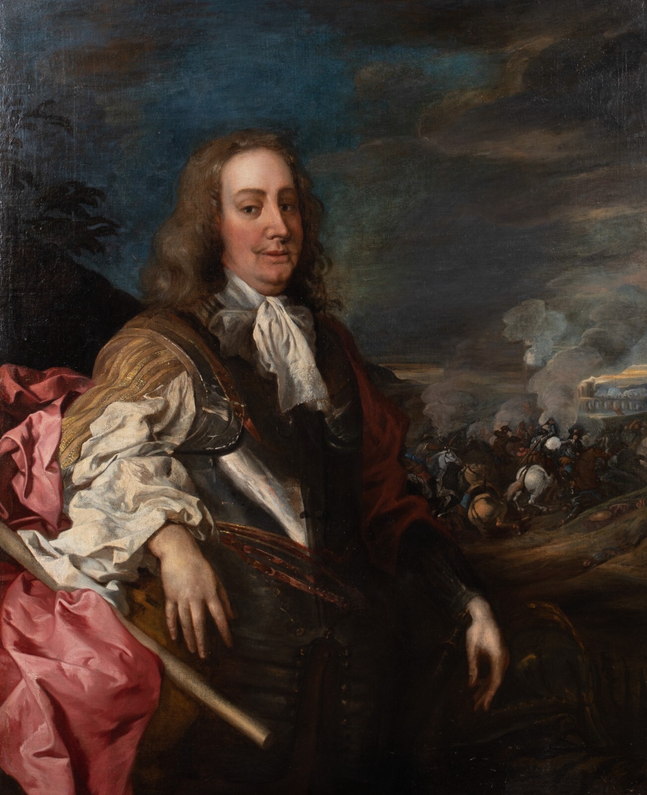 Jacob Huysmans | Portrait Of General George Monck, 1st Duke of ...