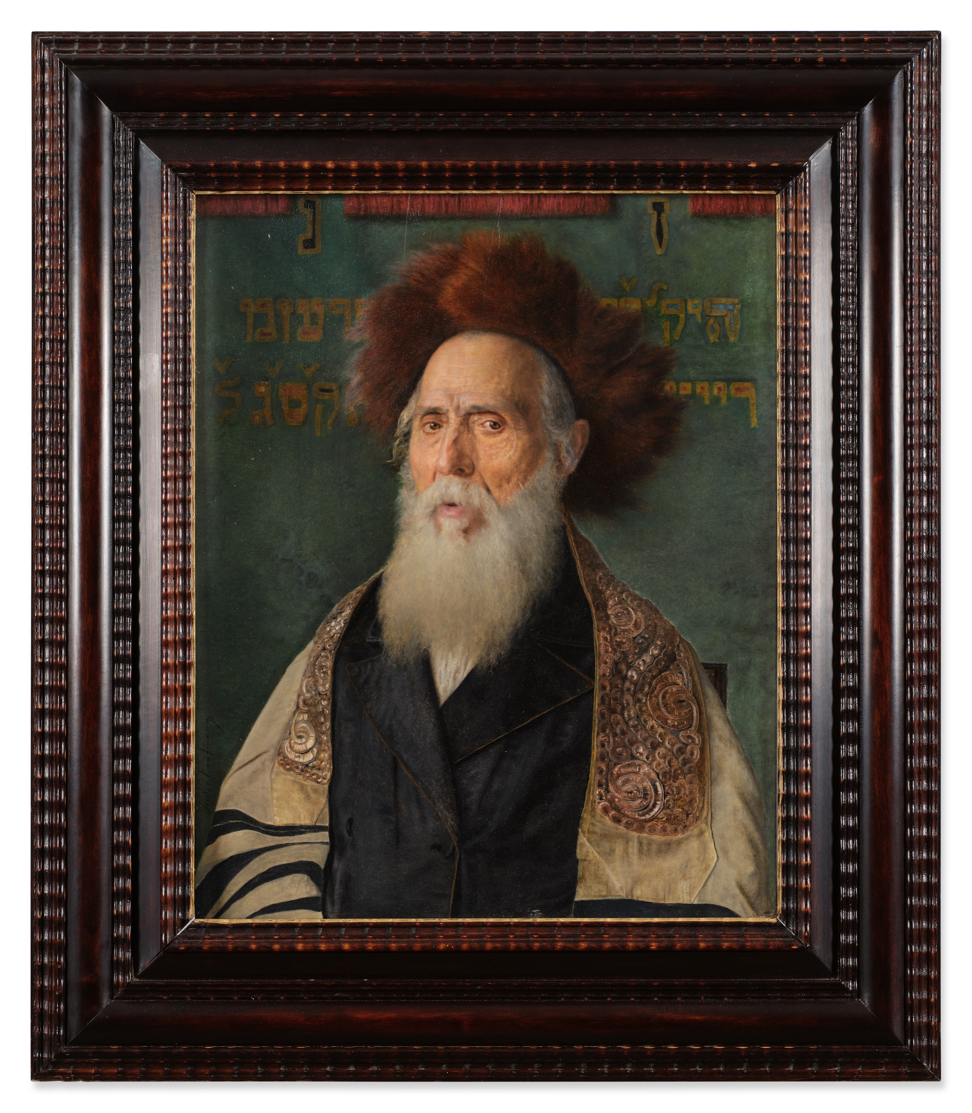 Isidor Kaufmann | Portrait of a Rabbi | MutualArt