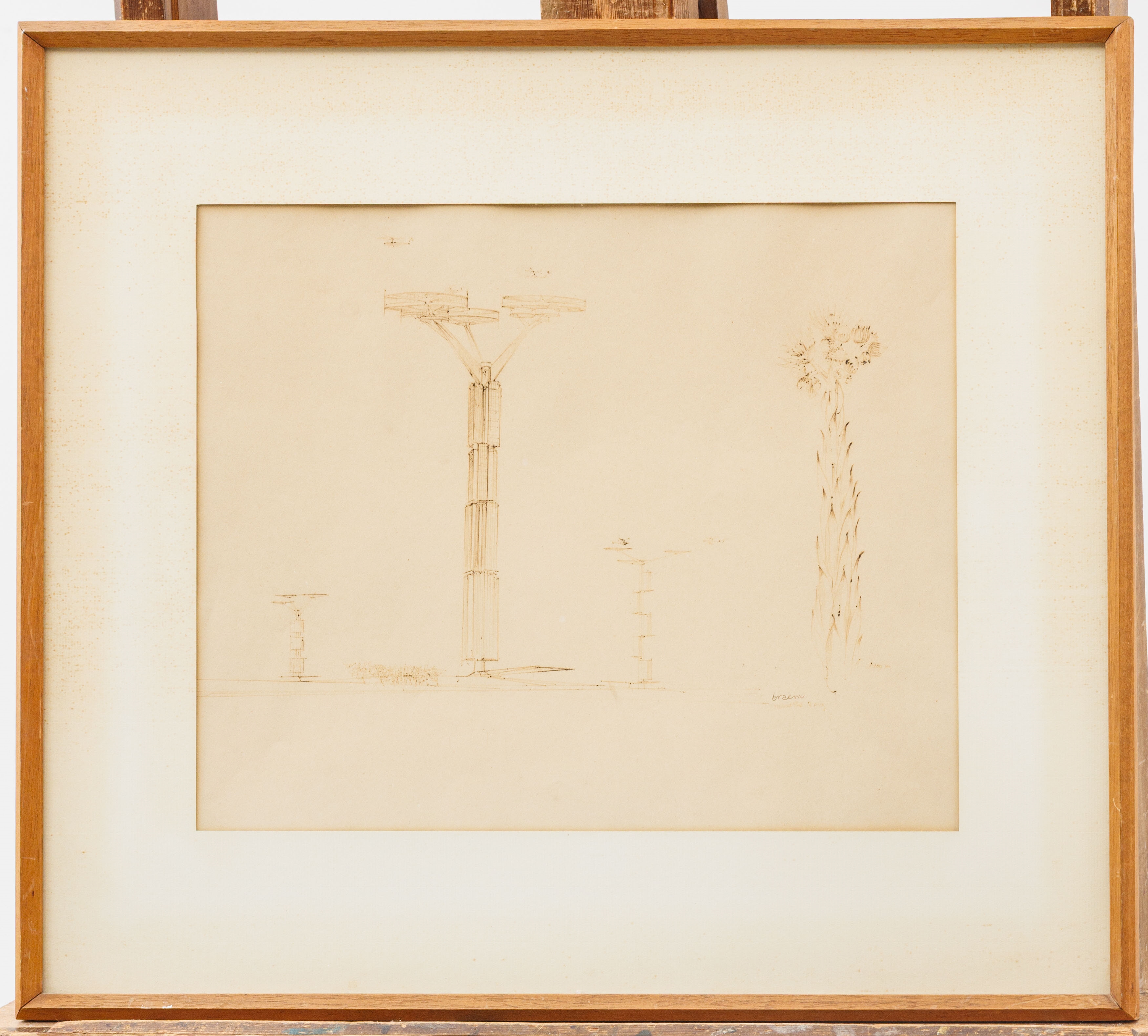 Renaat Braem | Column study | MutualArt