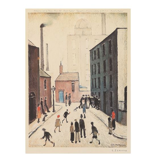 Laurence Stephen Lowry | Industrial Scene (1974) | MutualArt