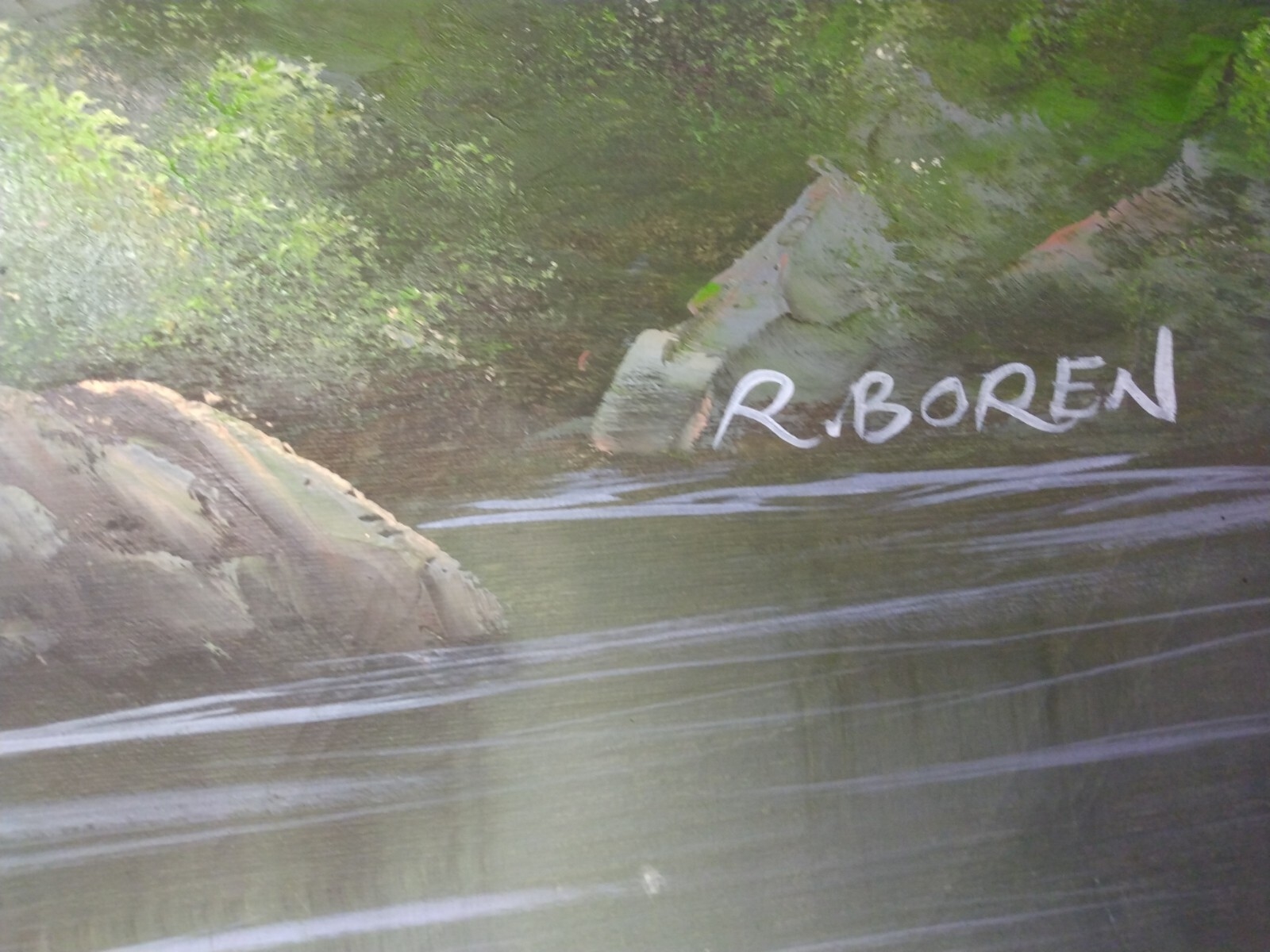 R. Boren | Beautiful waterfall and landscape No Frame (2016 - 2023 ...