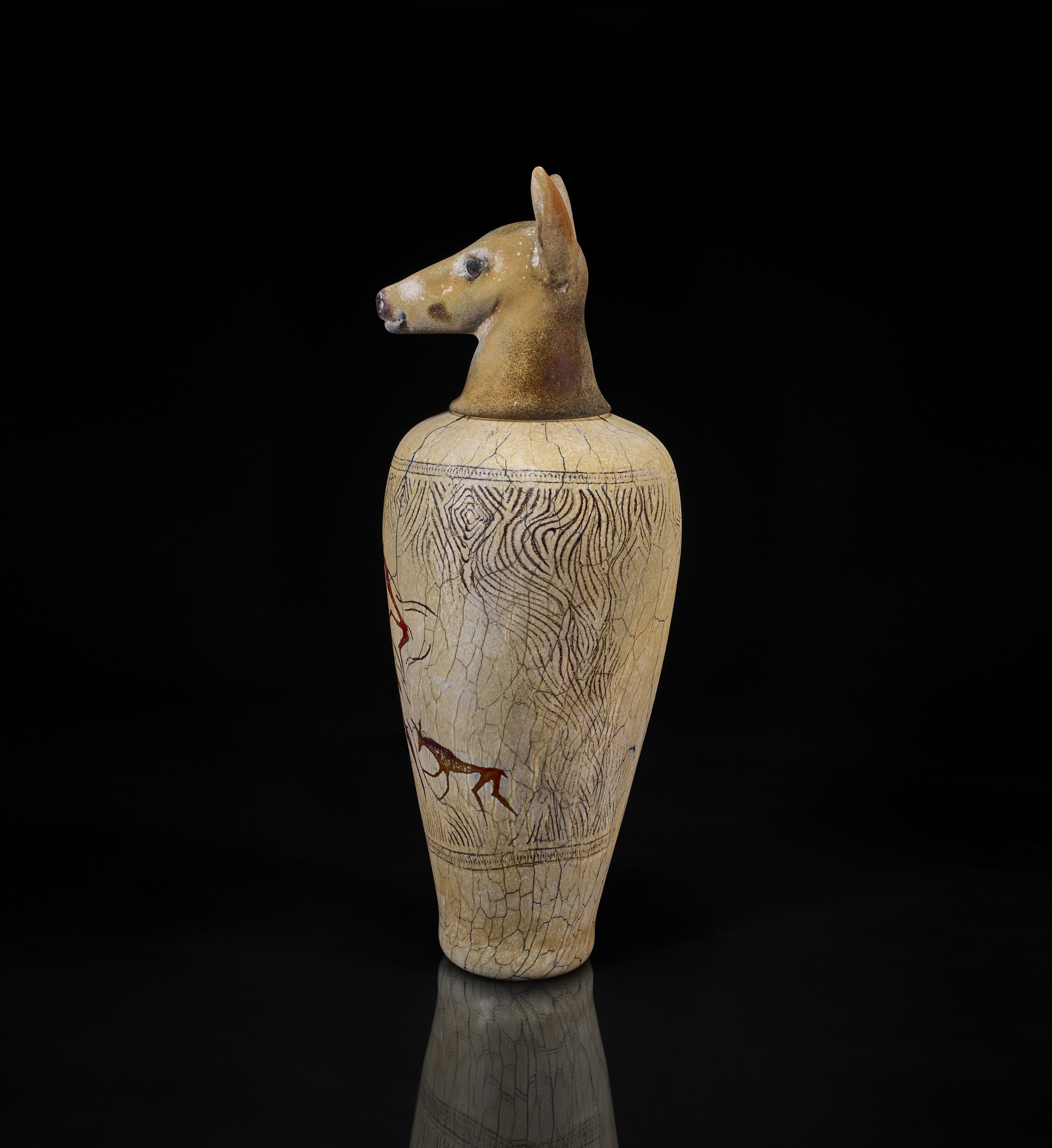 William Morris | Canopic Jar: Doe (1993) | MutualArt