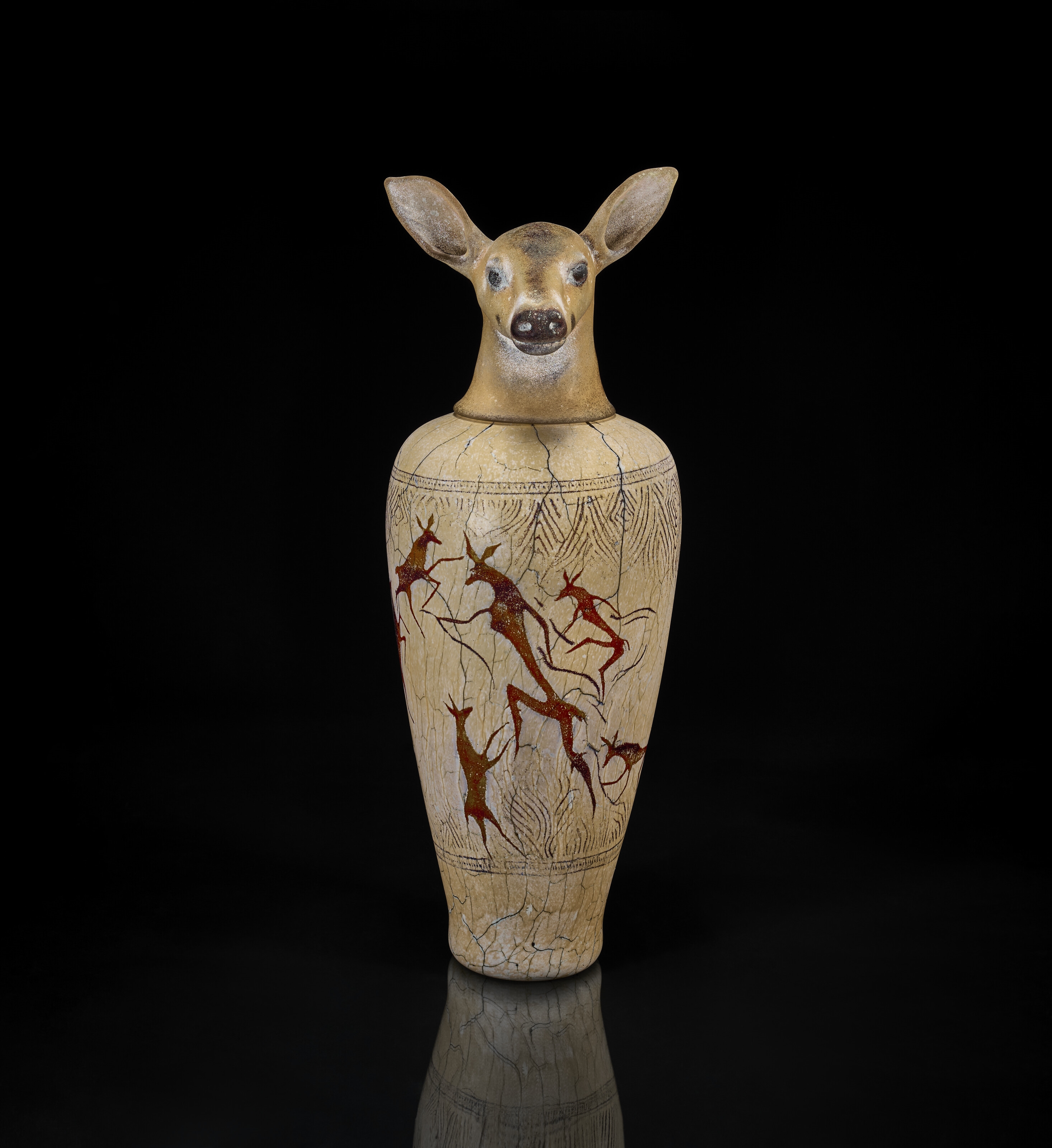 William Morris | Canopic Jar: Doe (1993) | MutualArt