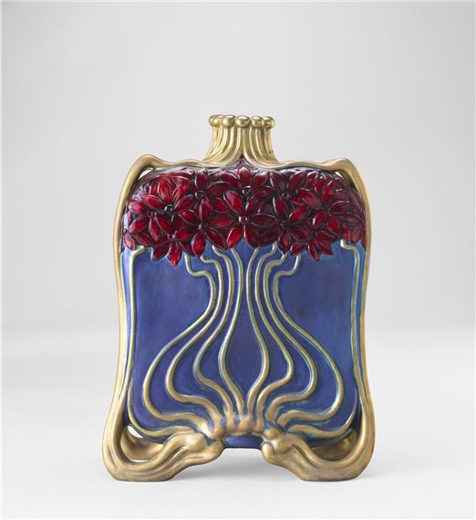Vilmós Zsolnay | Bottle (Circa 1900) | MutualArt