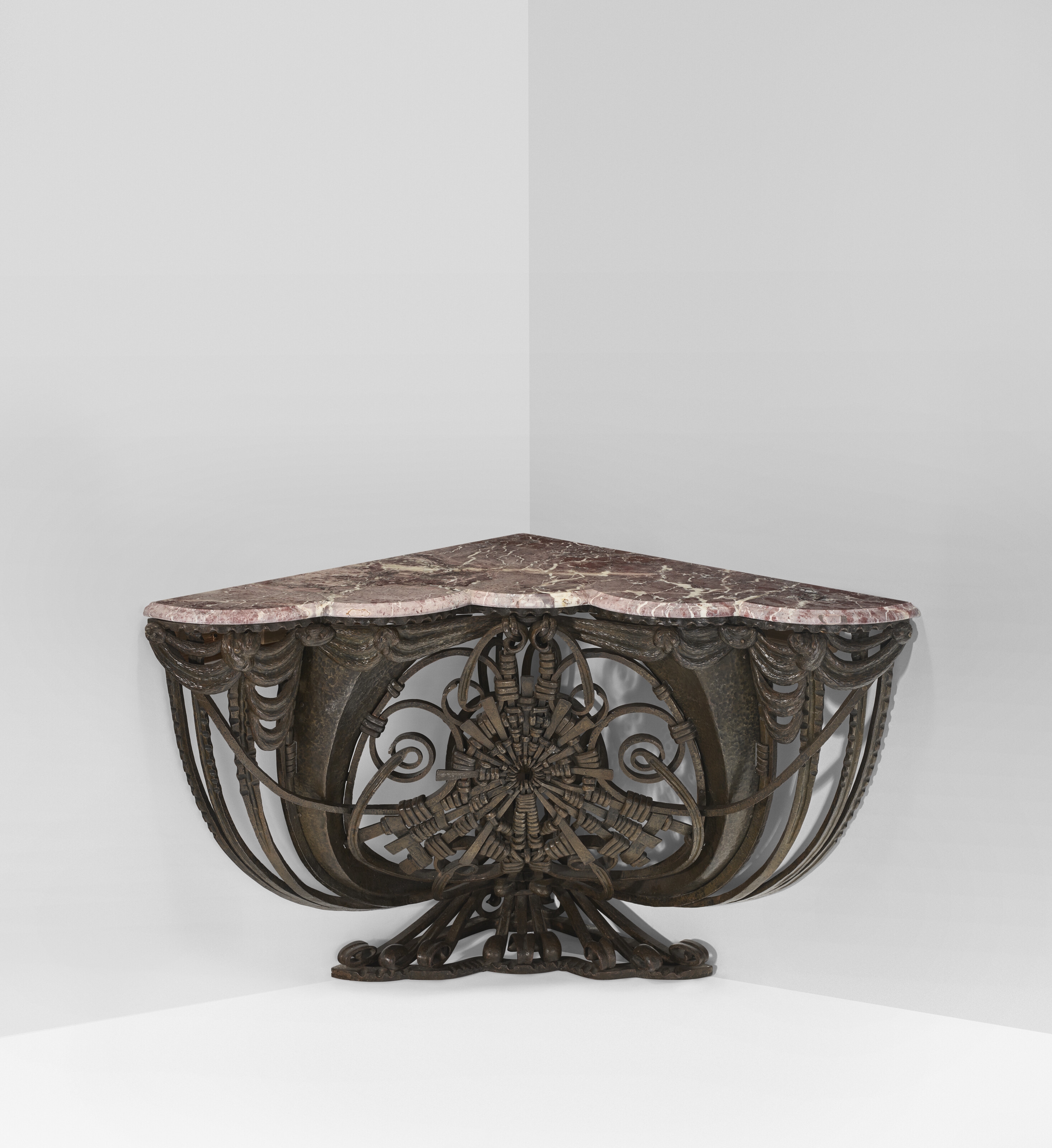 Richard Desvallières | Corner Console Table (Circa 1924) | MutualArt