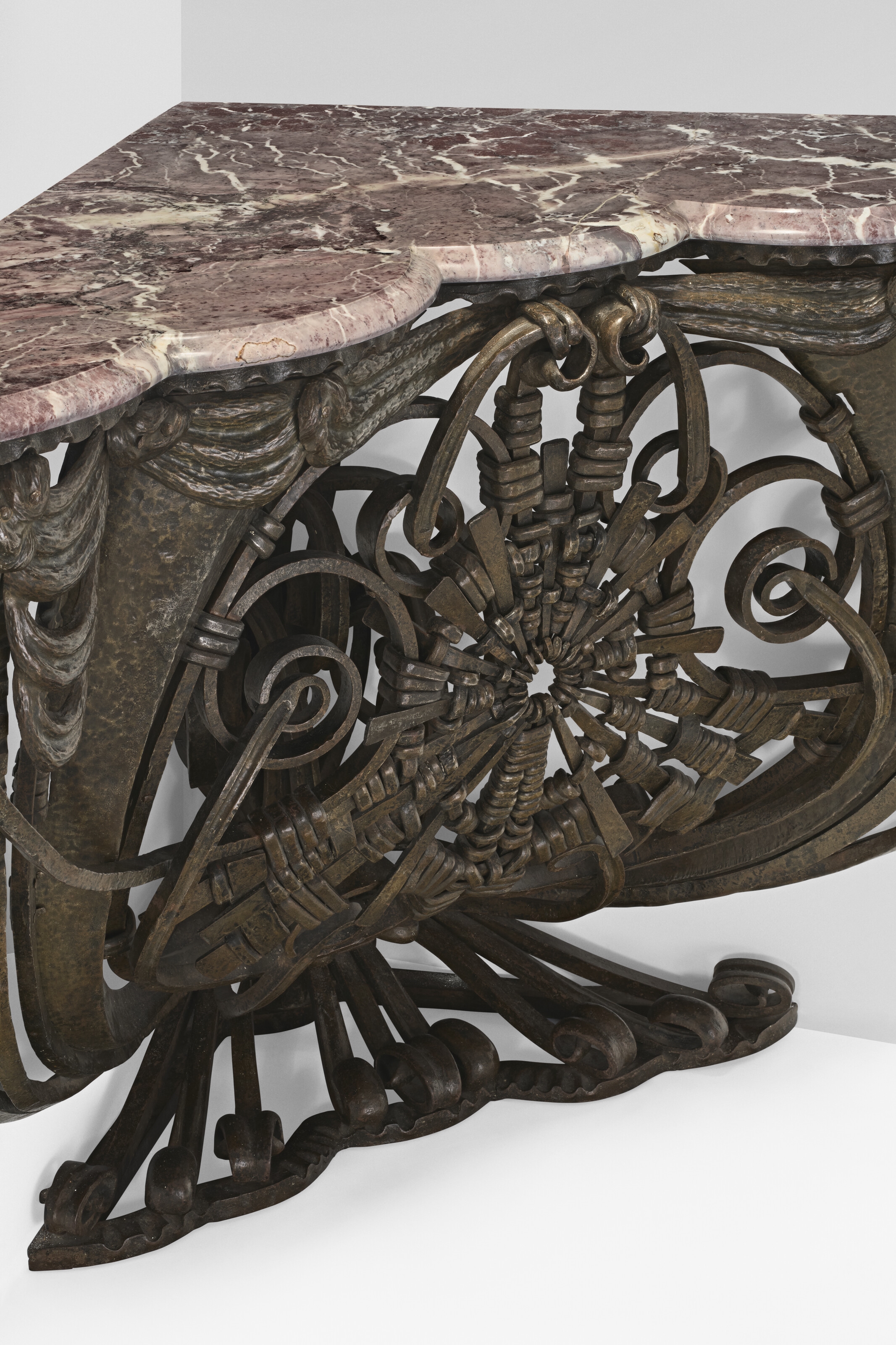 Richard Desvallières | Corner Console Table (Circa 1924) | MutualArt