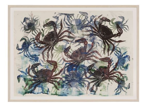 Philip Taaffe | Crabs (Cancer Ruricola) (1997) | MutualArt