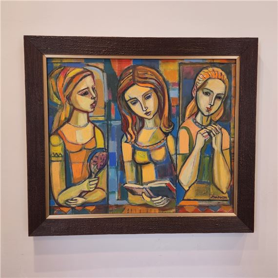Irving Amen | The Three Views (1970) | MutualArt