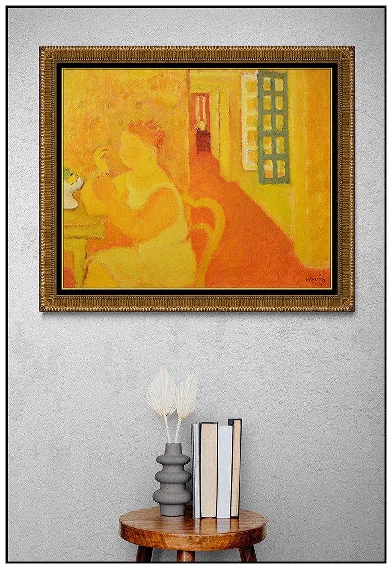 Maurice Savin | Femme a la Fenetre Original (1966) | MutualArt