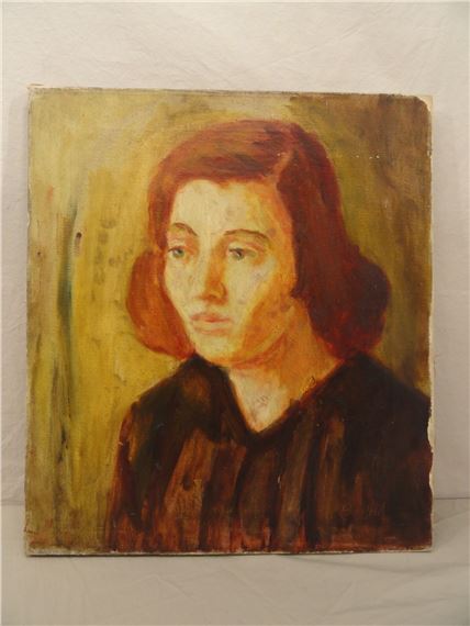 Emerson Burkhart | Portrait of a Woman (1935) | MutualArt