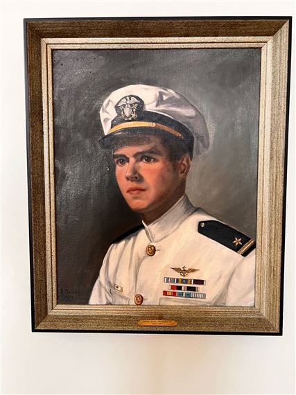 A. Morgan | Portrait of Navy Ensign Edwin Nash Broyles, Jr. (1958 ...