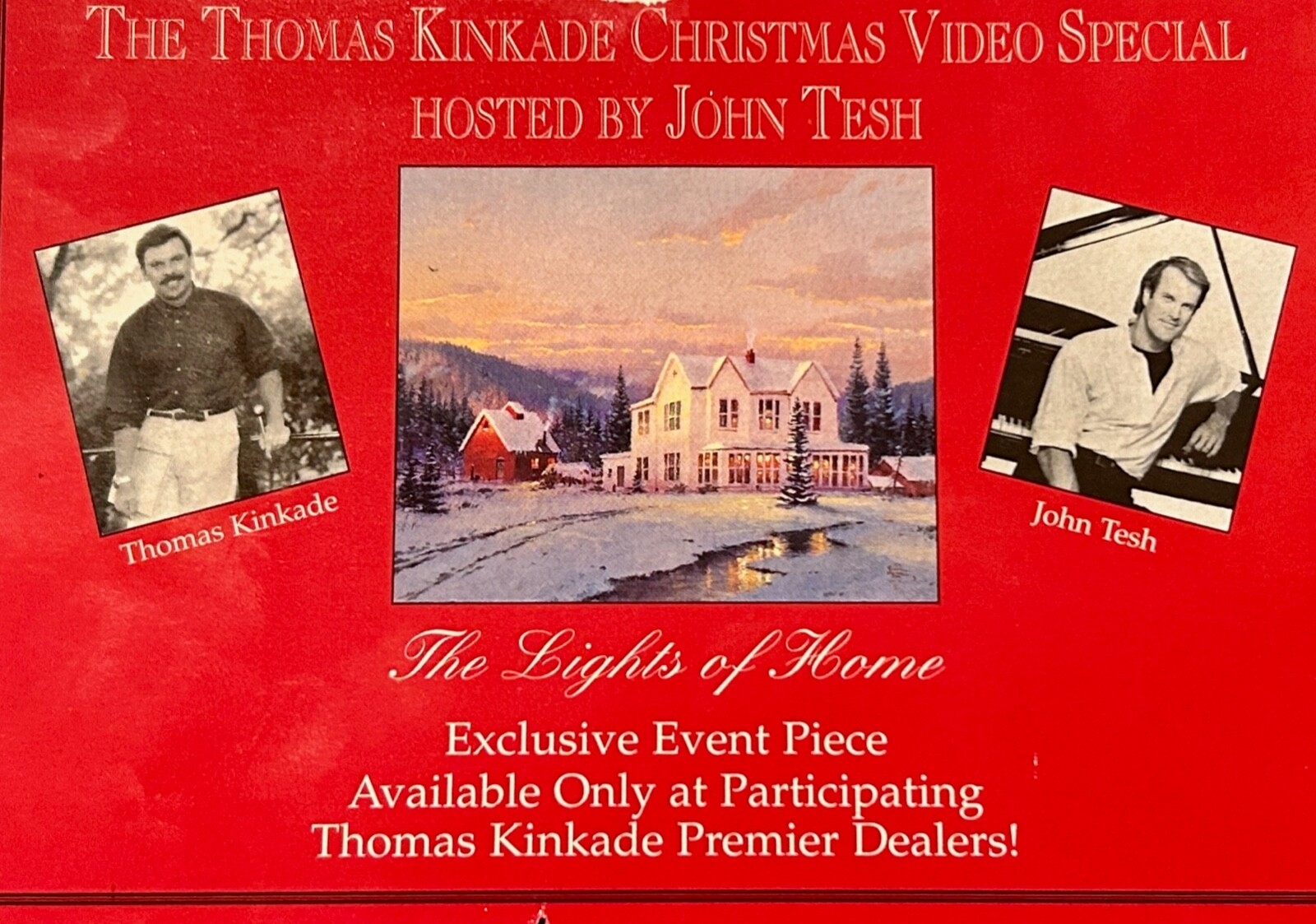 Thomas Kinkade | The Lights of Home (1995) | MutualArt