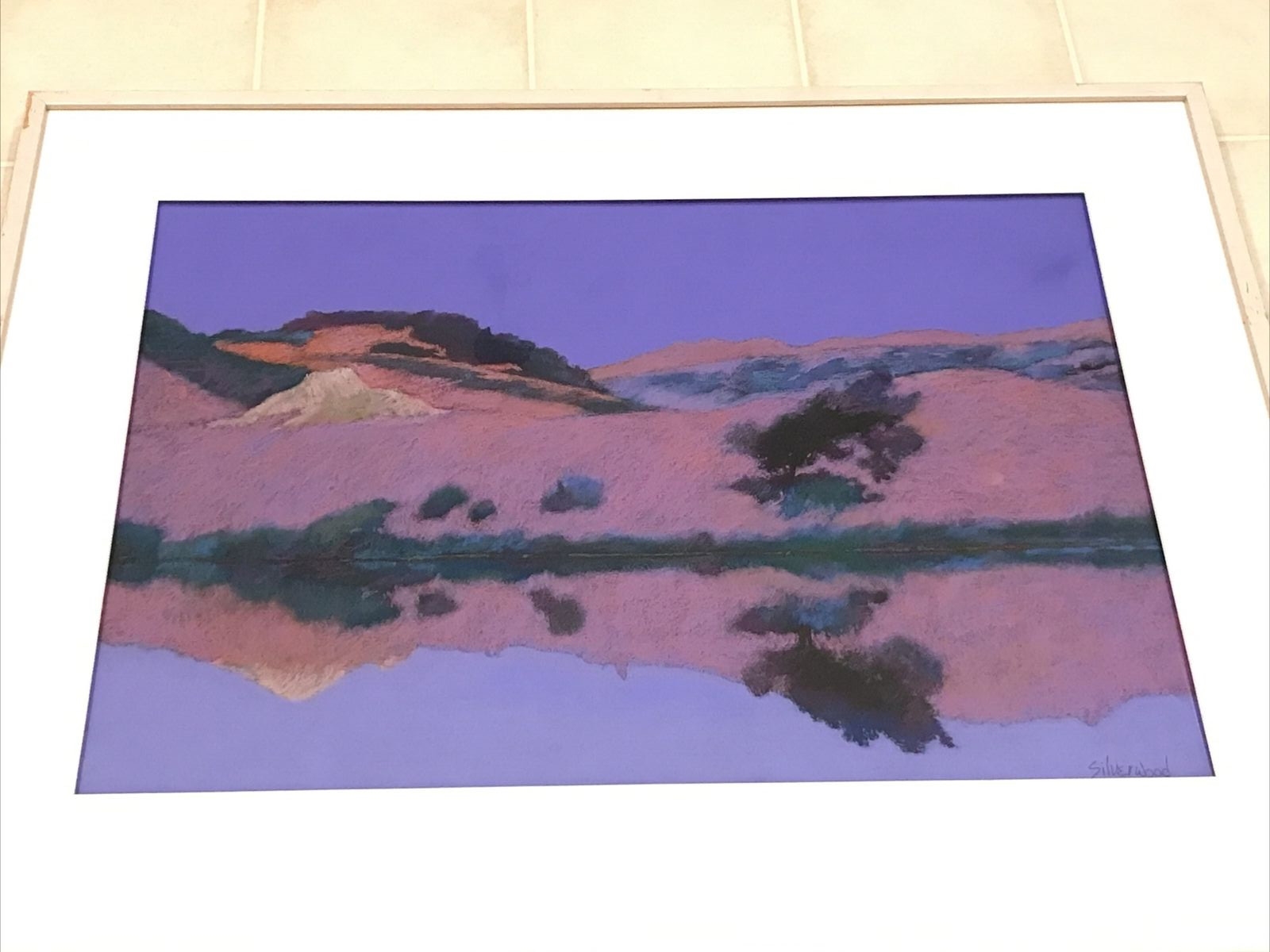Mary Silverwood | Southwest Desert Lake Landscape (2020 - 2022) | MutualArt