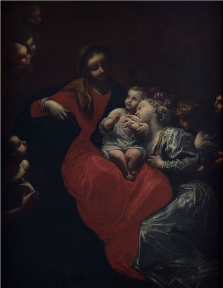 Lieven Mehus | Mystical Marriage of Saint Catherine | MutualArt