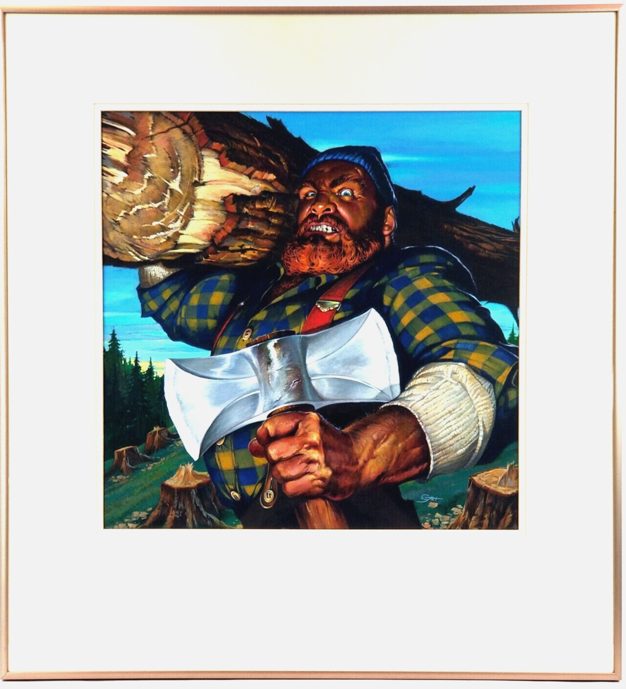 Ezra Tucker | Budweiser college mascot series (1984) | MutualArt