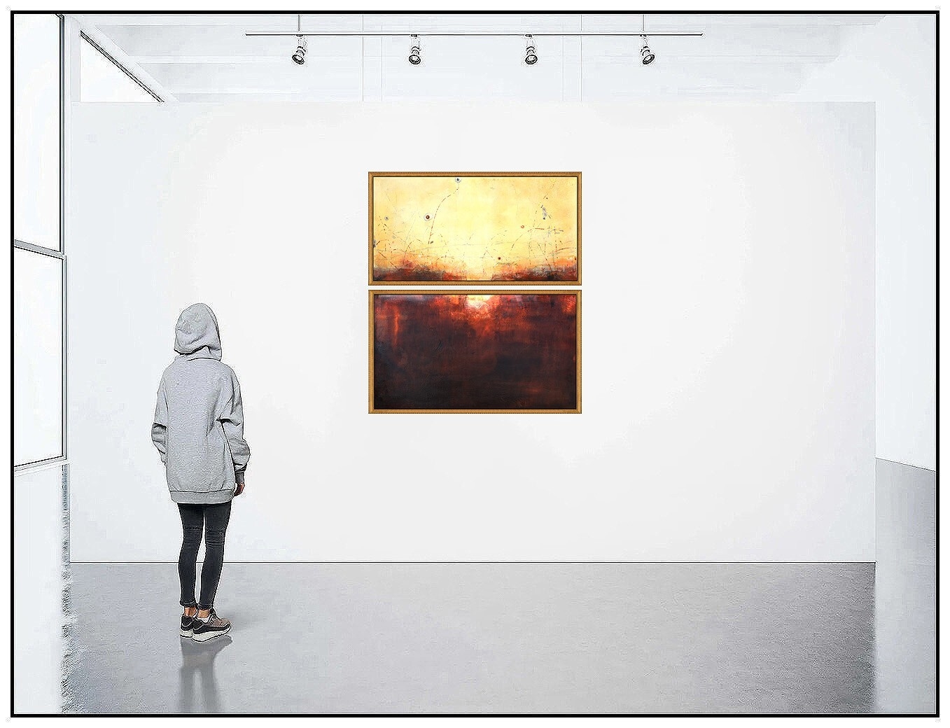 Betsy Eby | Poison Diptych Original (2001) | MutualArt